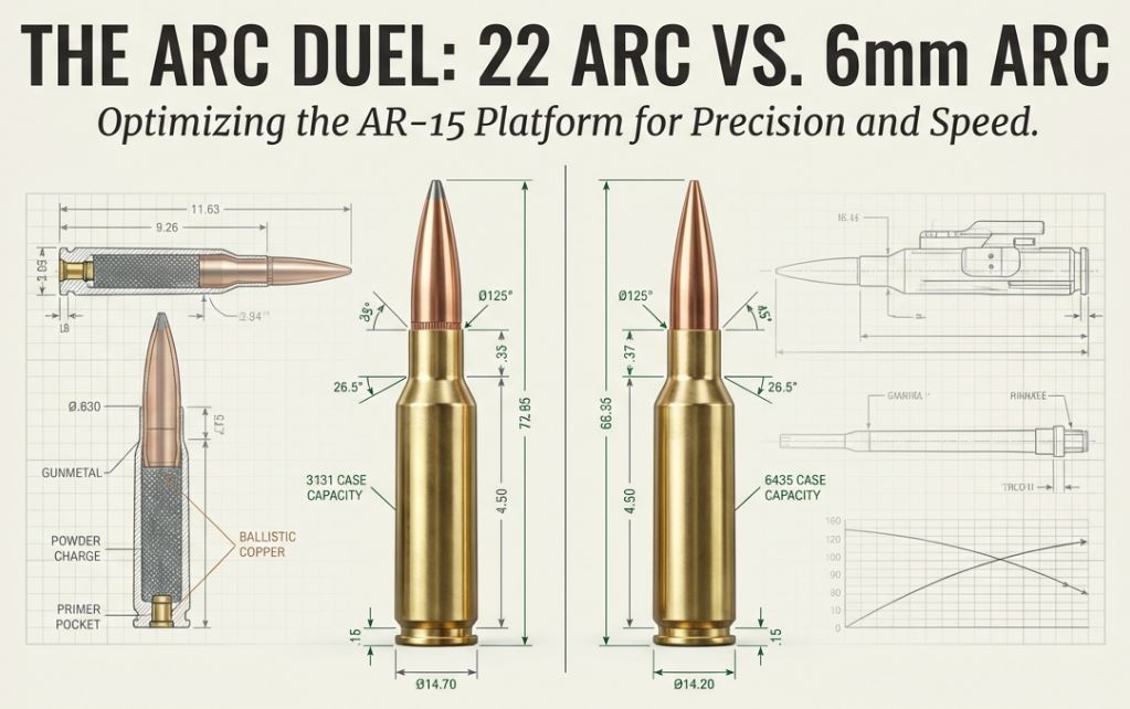 22 ARC vs 6mm ARC Compared | My Reloading